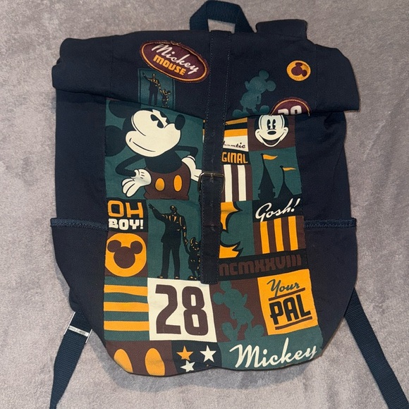 Disney | Bags | Disney Parks Authentic Original Mickey Mouse Backpack ...